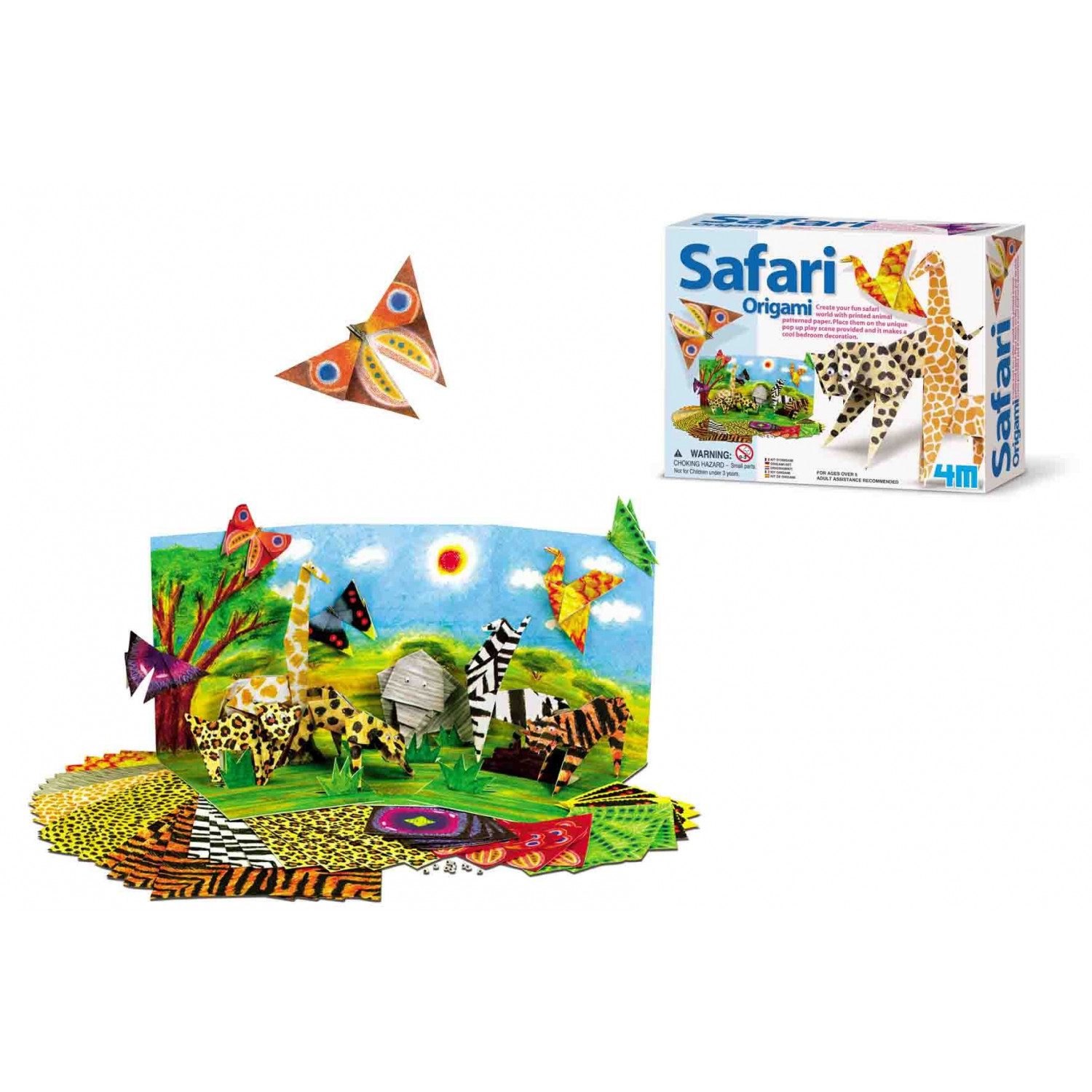 Origami Safari - Origami enfant 4M