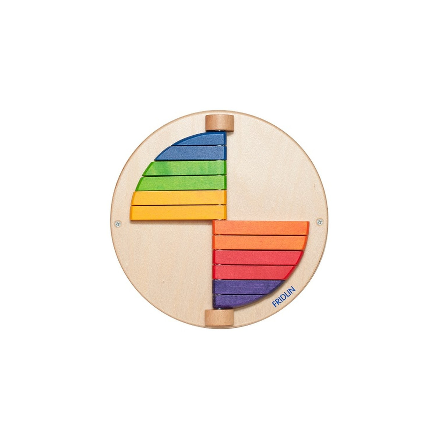 Jeu mural de forme ronde en bois - Jeu fabriqué en Allemagne