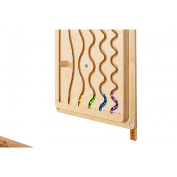 Jeu mural en bois - Installation espaces de jeux enfants